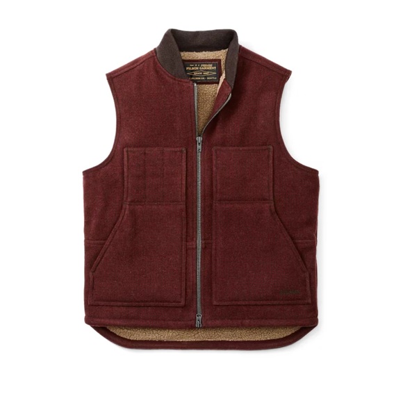 Filson | Jackets & Coats | Filson Lined Mackinaw Wool Work Vest Medium ...